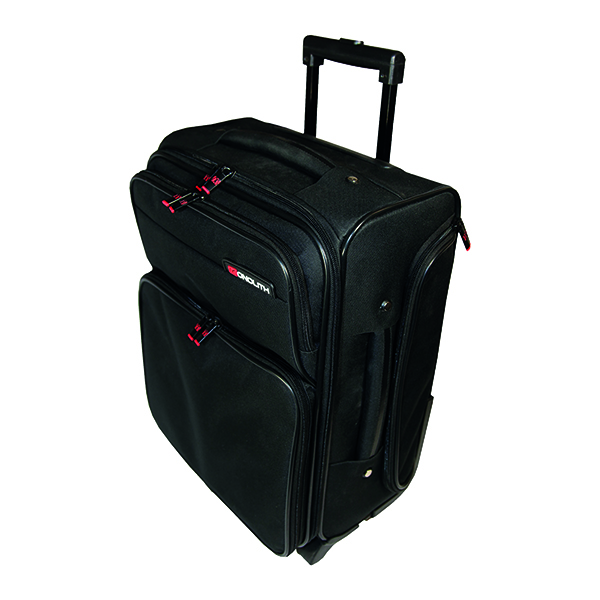 Monolith Wheeled Overnight Laptop Case w/Removable Case Black 1329 - E ...